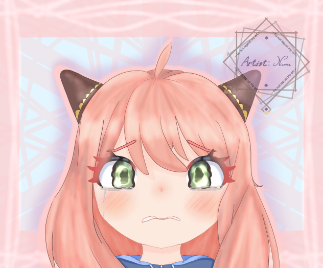 Who made Anya cry !!! - ibisPaint