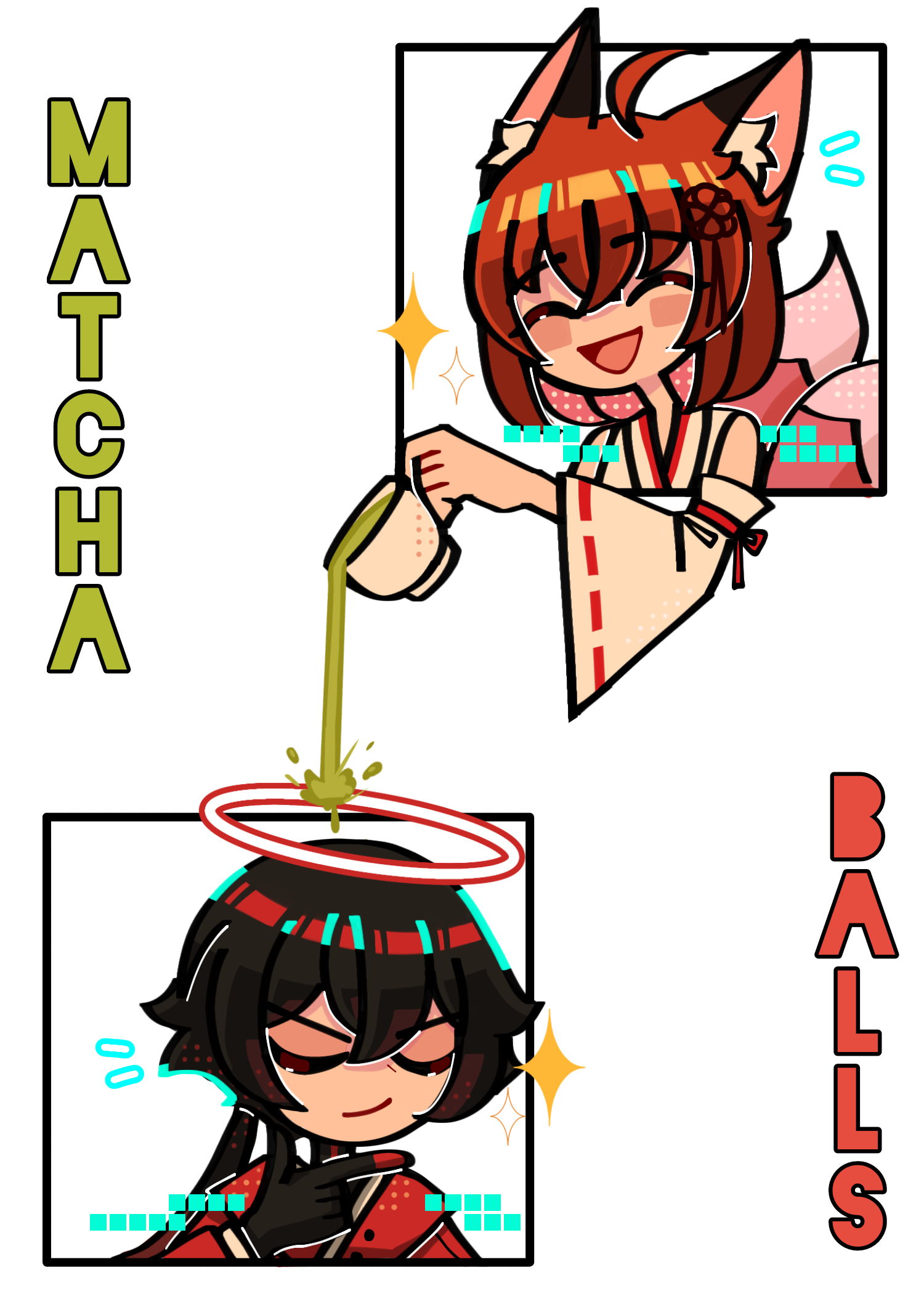 Matcha Balls 🍵 - ibisPaint