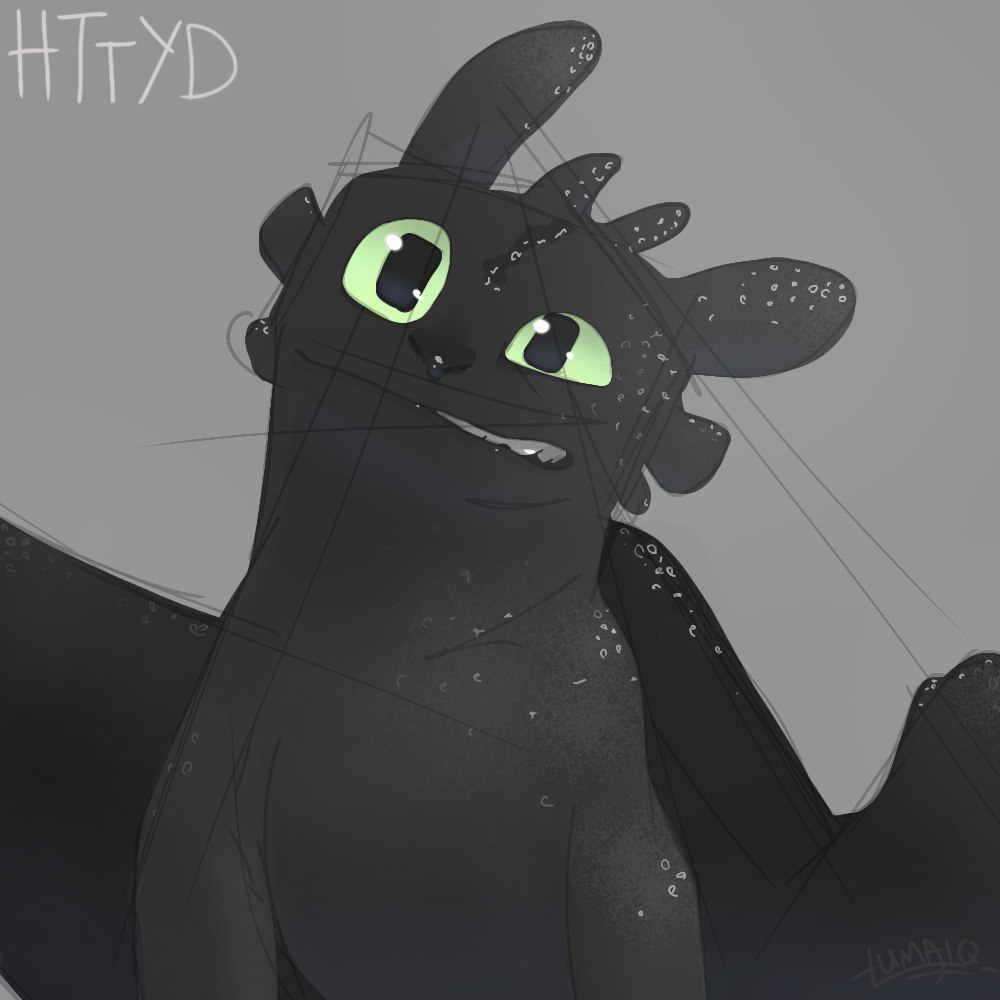 Toothless - ibisPaint