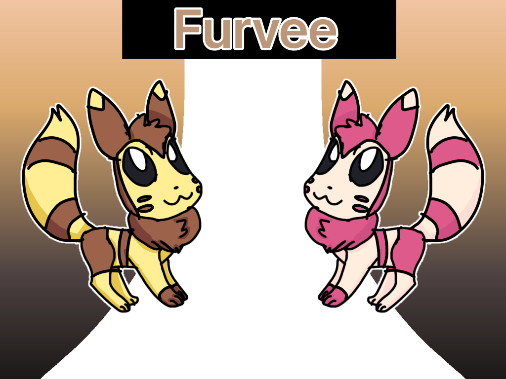 Furret+Eevee - ibisPaint