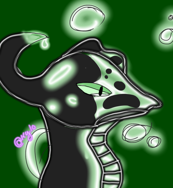 Toxin ( dragon oc ) - ibisPaint