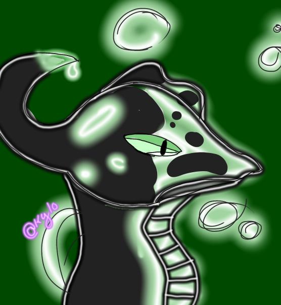 Toxin ( dragon oc ) - ibisPaint