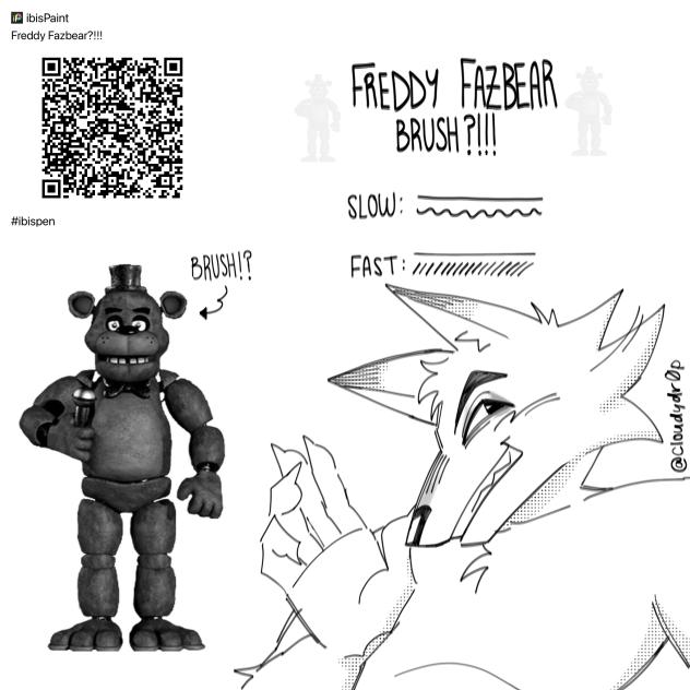 Freddy Fazbear🐻🎤 - ibisPaint
