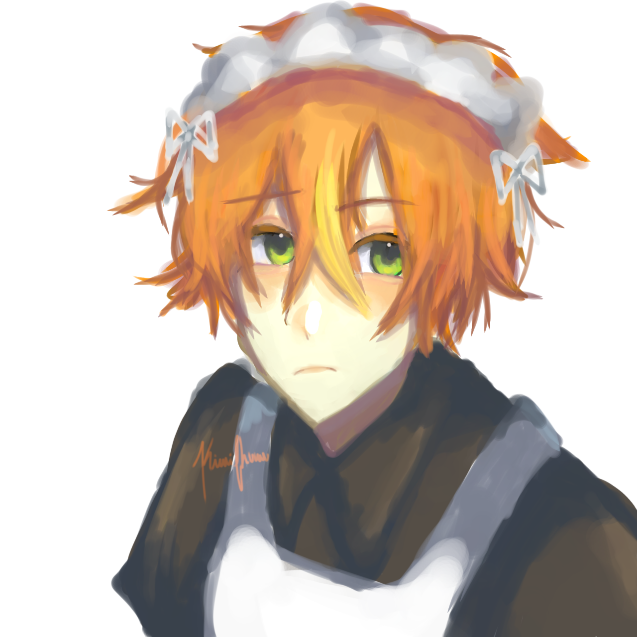 Akito shinonome maid - ibisPaint