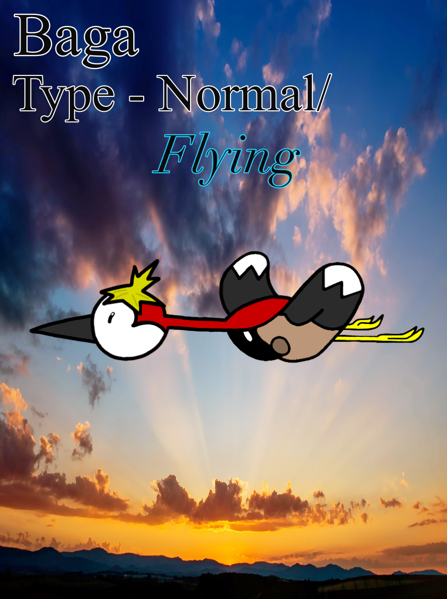 Fakemon Baga (Book 19 - No. 31) - ibisPaint