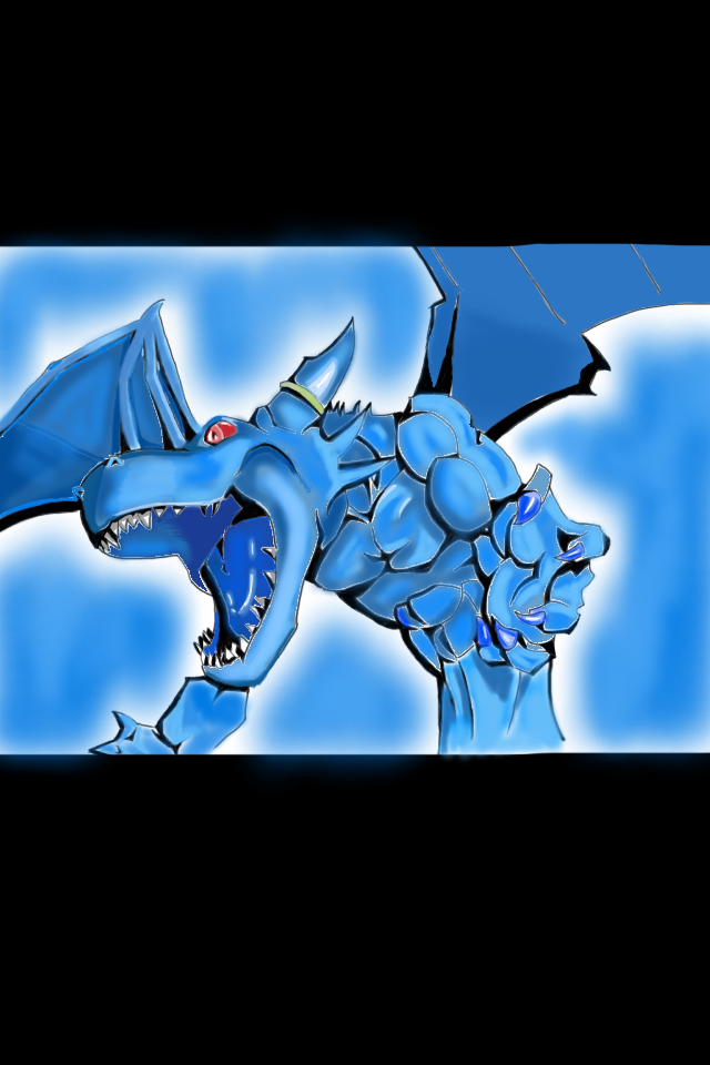 Blue Dragon - ibisPaint