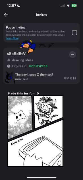 Invite link to my server - ibisPaint