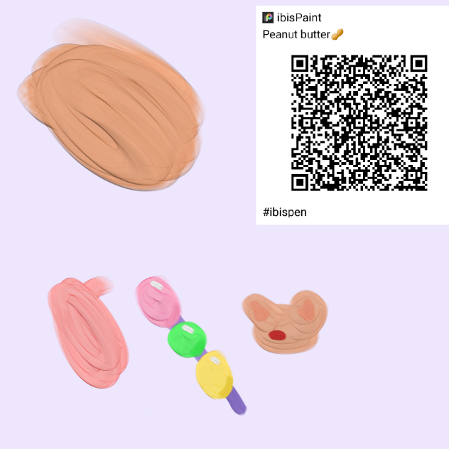 'Peanut butter brush' - ibisPaint