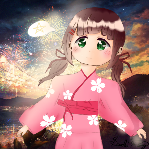 Fireworks Festival - ibisPaint