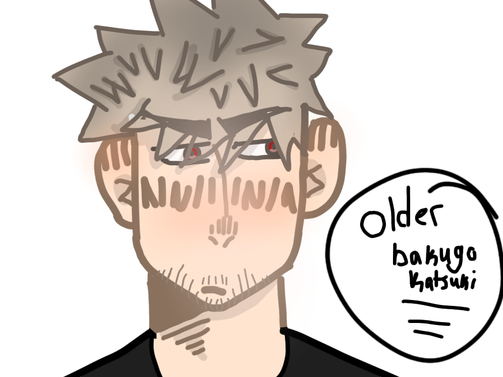 older bakugou katsuki - ibisPaint