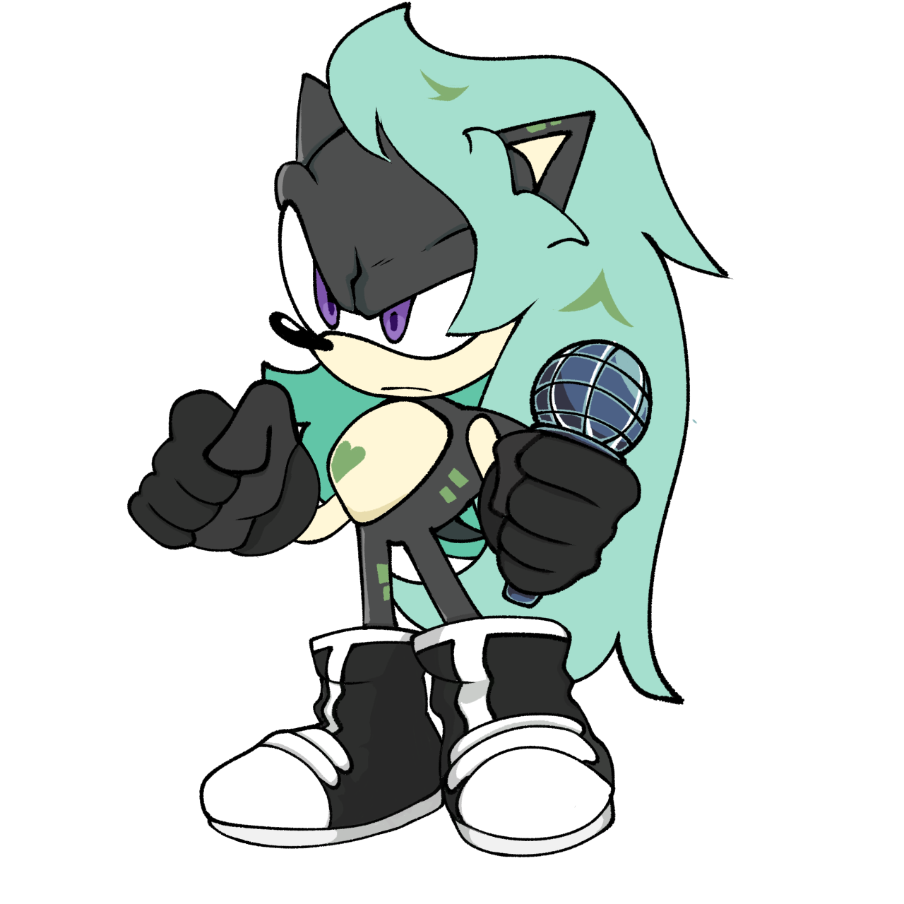 Casey the hedgehog FNF - ibisPaint