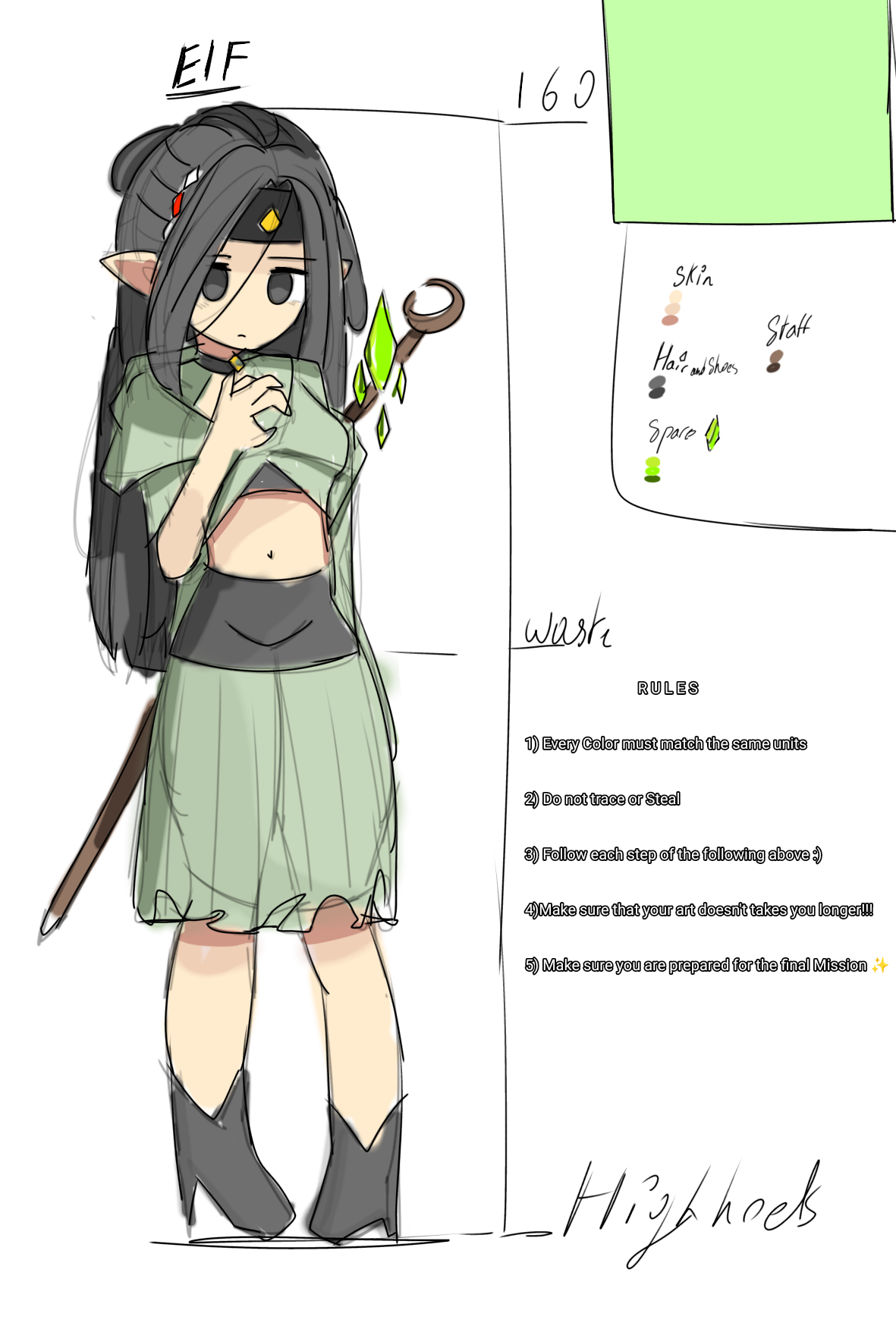 The ELF DTIYS - ibisPaint