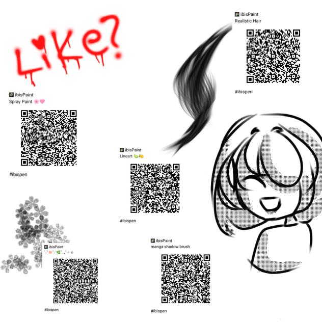 Random collection of brushes - ibisPaint