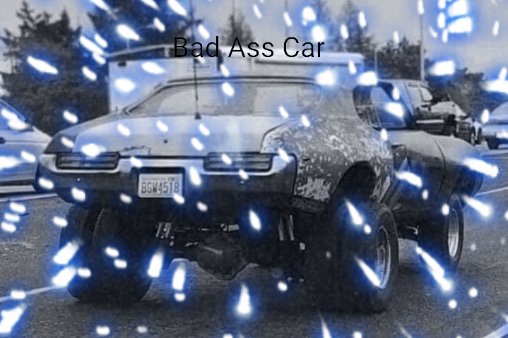 bad ass car - ibisPaint
