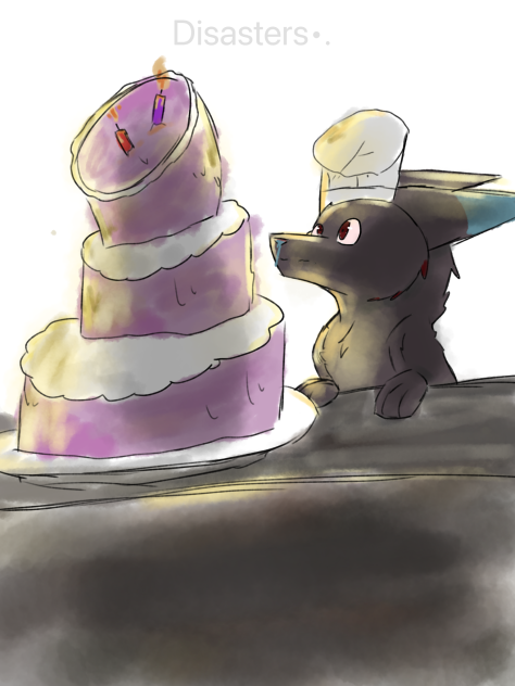 Cake•. Disaster. - ibisPaint