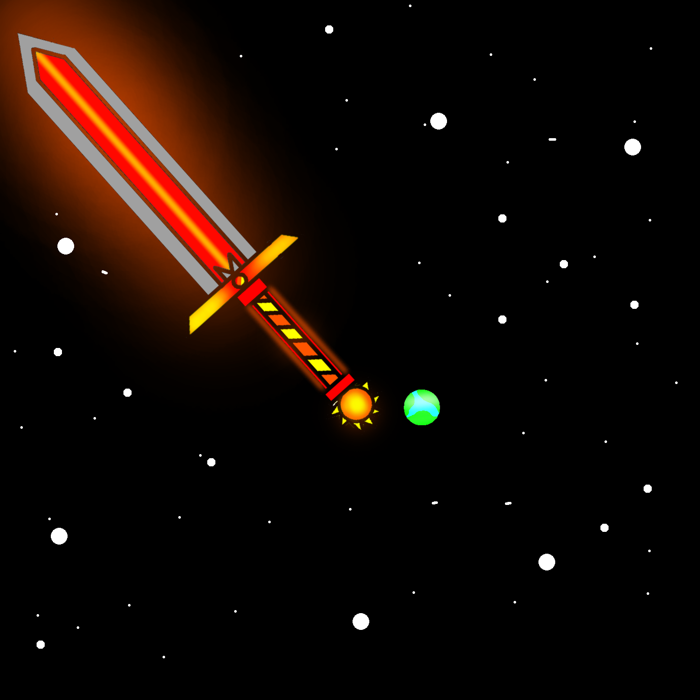 Giant Sun Sword - ibisPaint