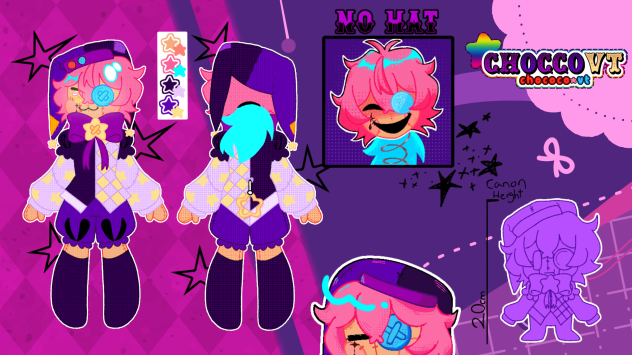 character reference ‧₊˚ ‧₊˚ - ibisPaint