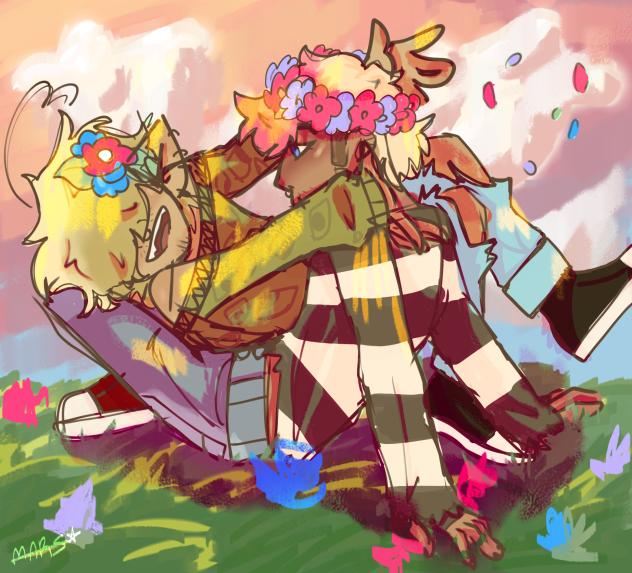 ocs ellie and Dennis ♡♡ - ibisPaint