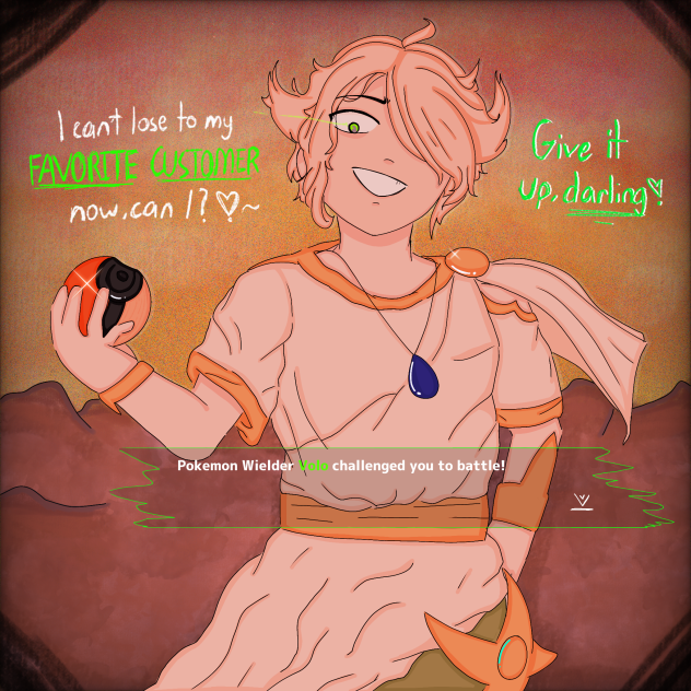 Volo from Pokémon Legends Arceus! - ibisPaint