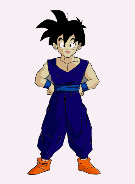 gohan 90s - ibisPaint