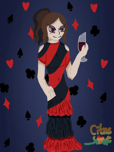 Poker Face - ibisPaint