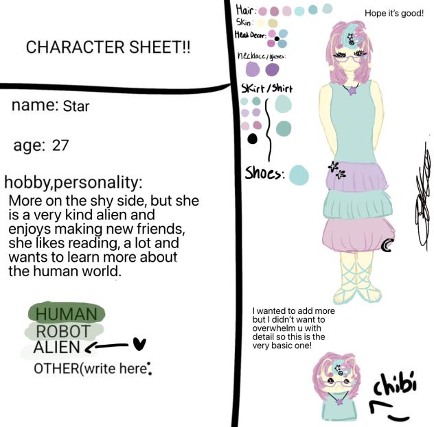 For lays chips! (Character sheet) - ibisPaint