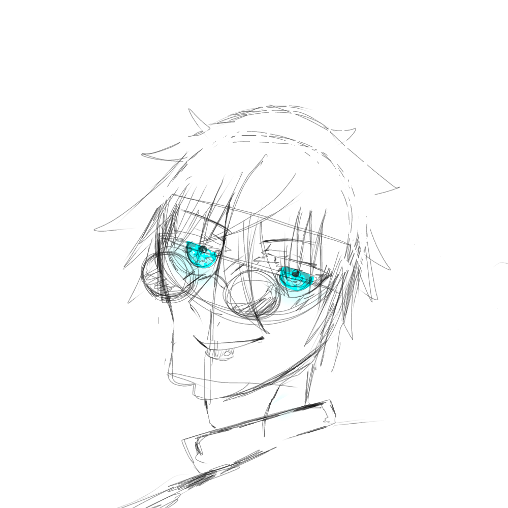 The gojo riz- - ibisPaint