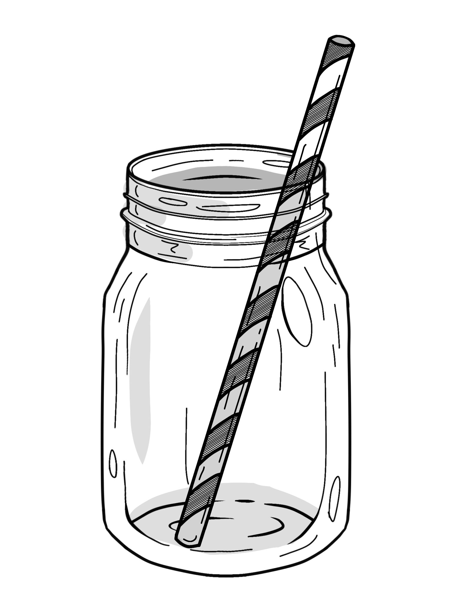 Transparent jar 3 - ibisPaint
