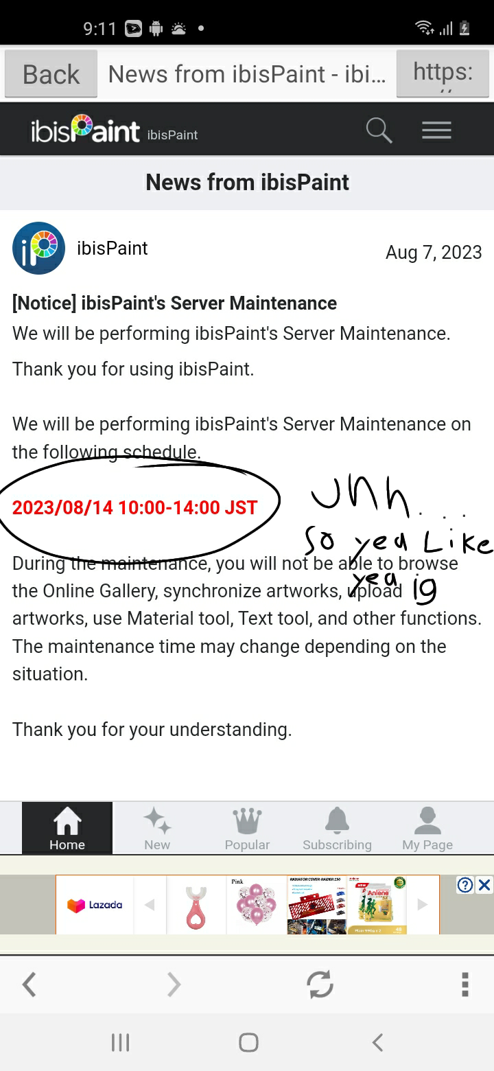 I need context to understand - ibisPaint