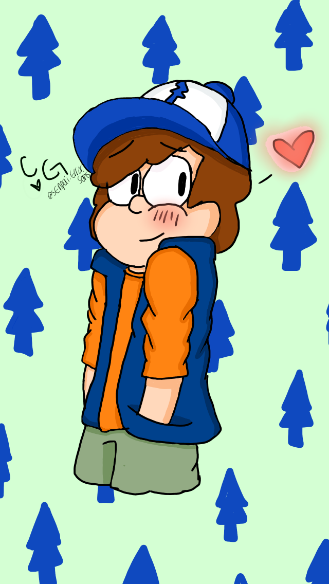 Dipper Pines Speedpaint - ibisPaint