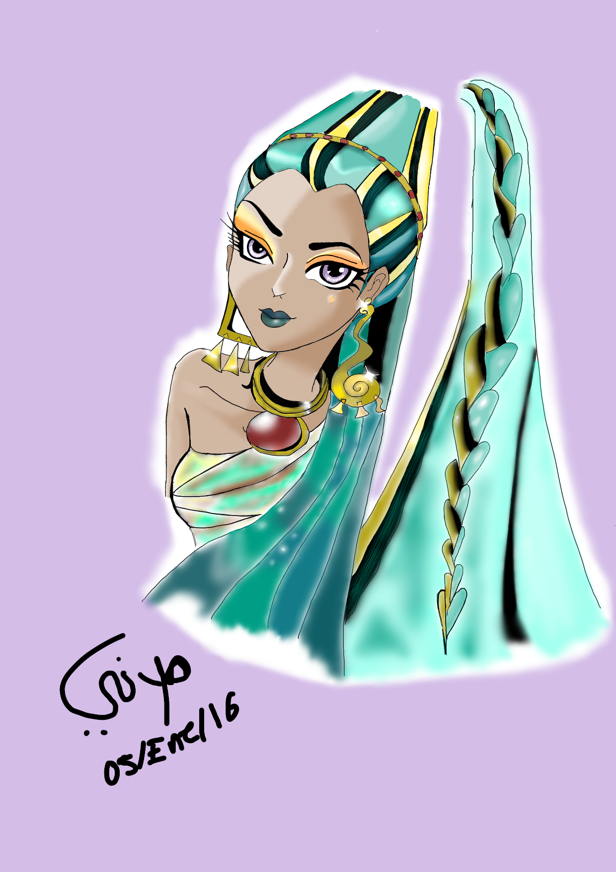 Nefera fanart - ibisPaint