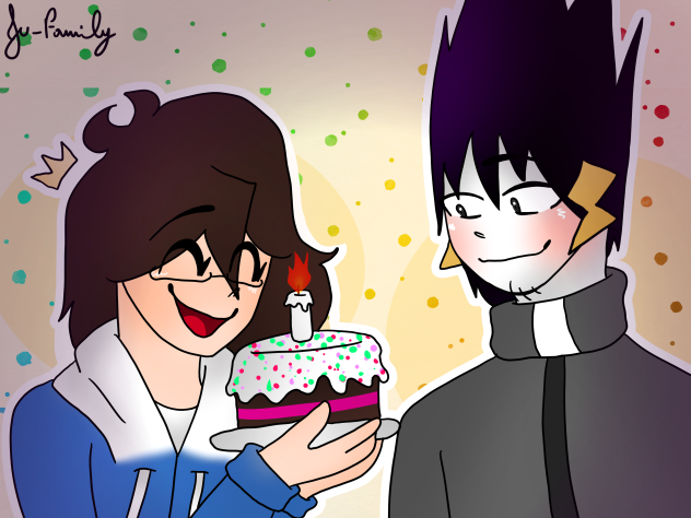 presente pra um amigo - ibisPaint