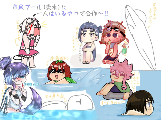 Beach Collab - ibisPaint