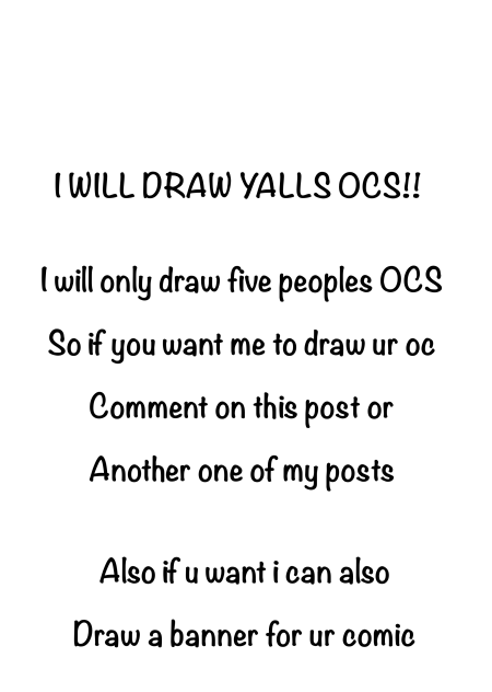 DRAWING YALLS OCS!!! - ibisPaint