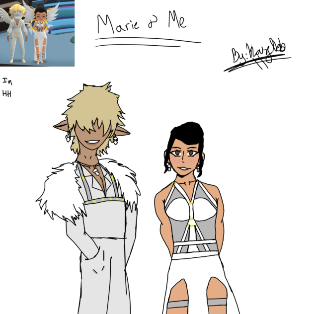 Marie and Me - ibisPaint