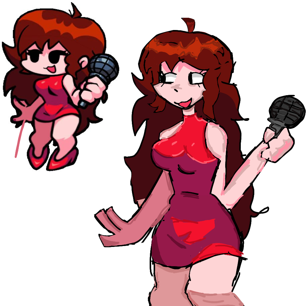 girlfriend fnf - ibisPaint