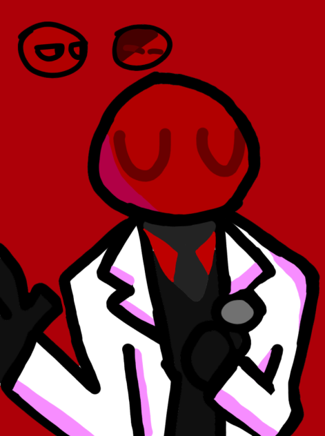 rainbow friends red fnf - ibisPaint