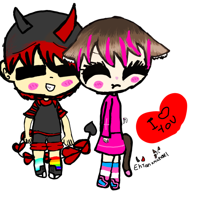 ehtan x michael - ibisPaint