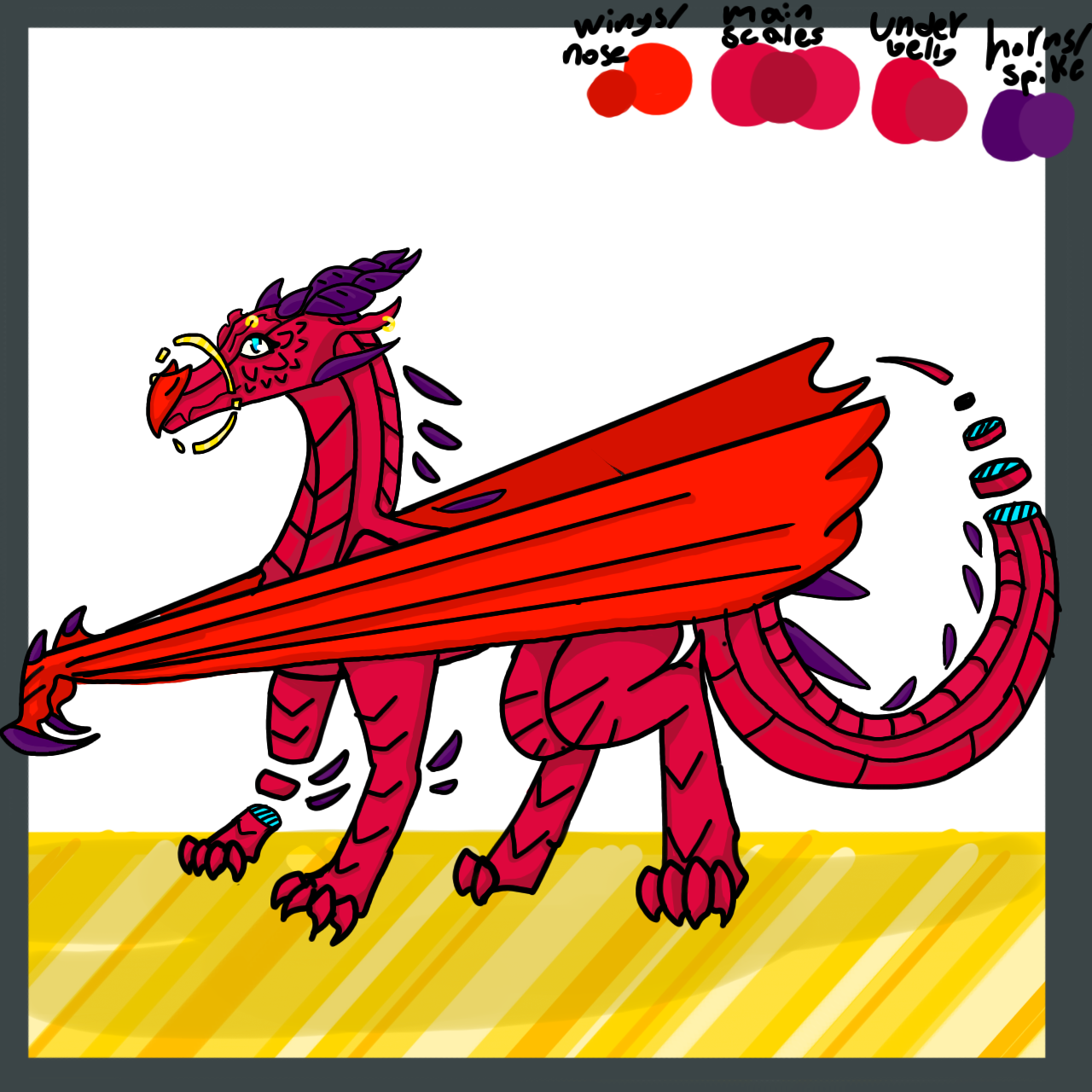 Skywing demon Oc - ibisPaint