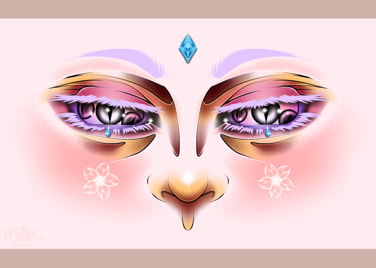 The Eyes of the Goddess - ibisPaint