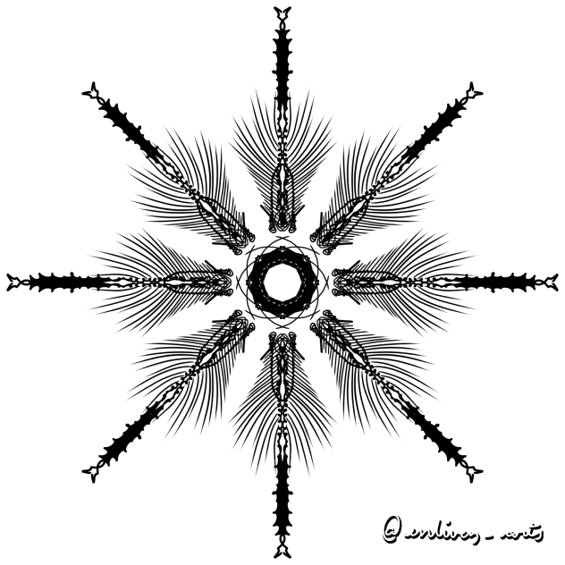 Peacock Feather Art - ibisPaint