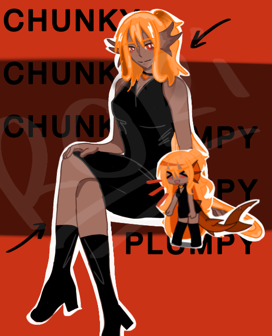 CHUNKY CHUNKY CHUNKY PLUMPY PLUMPY PLUMP - ibisPaint