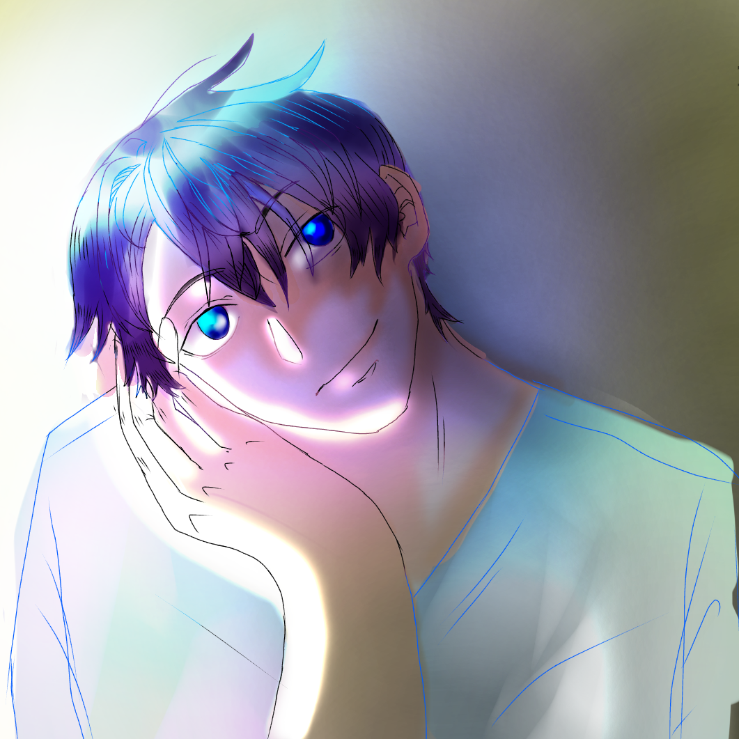 i was busy thinking - ibisPaint