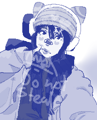 random aesthetic girl from pinterest - ibisPaint