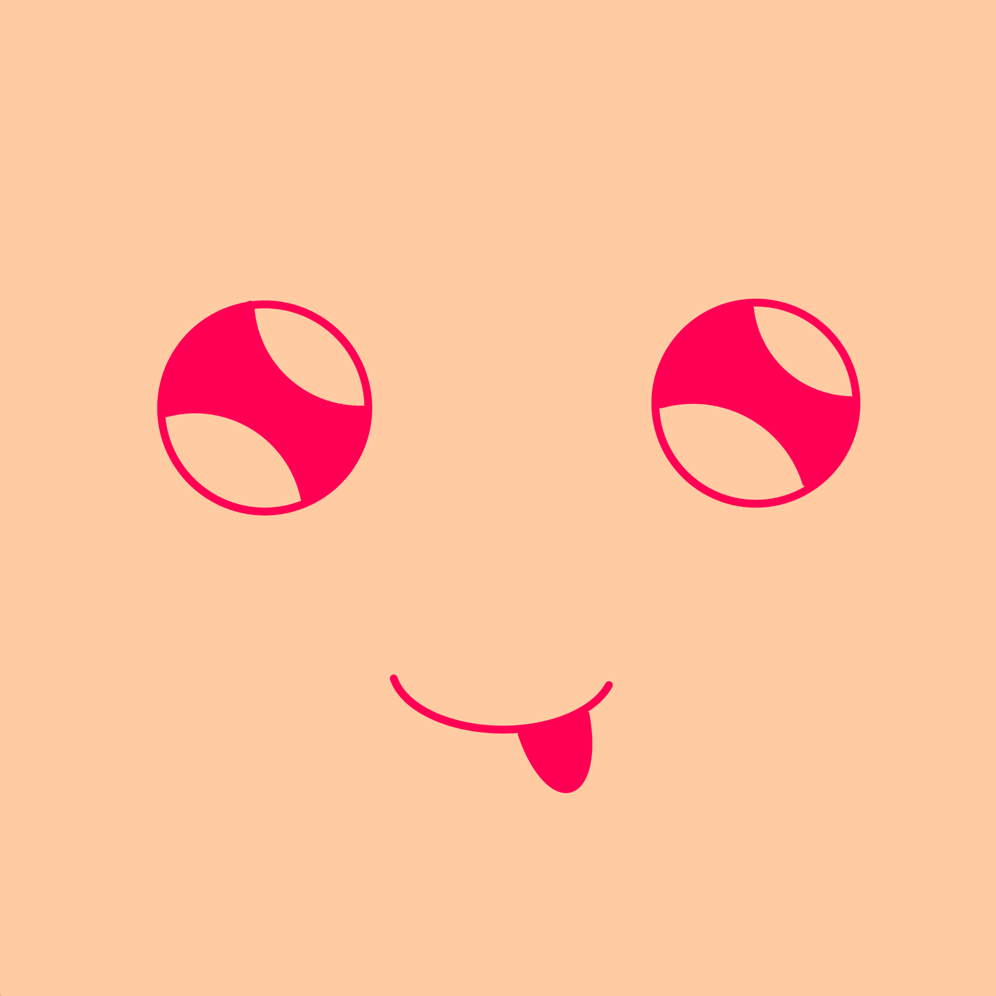 Cute face - ibisPaint