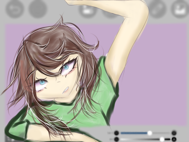 SHE WANT TO LEAVE YOU NOW! - ibisPaint