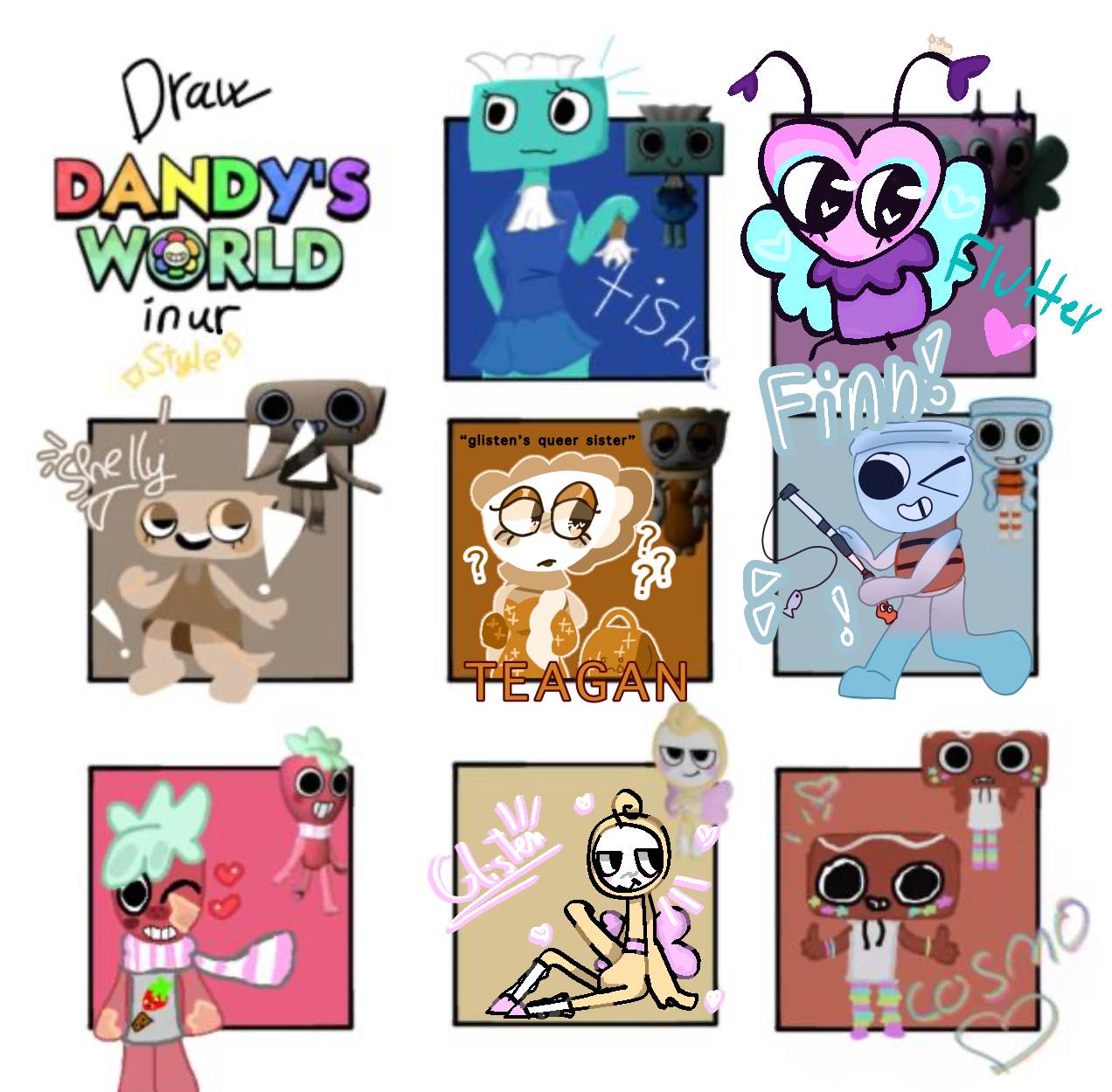 Dandy’s World Collab - ibisPaint