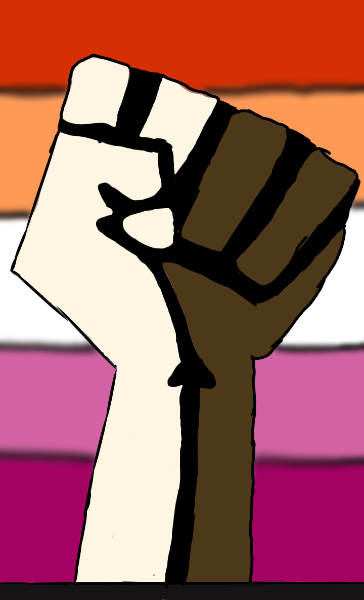 lesbian flag - ibisPaint
