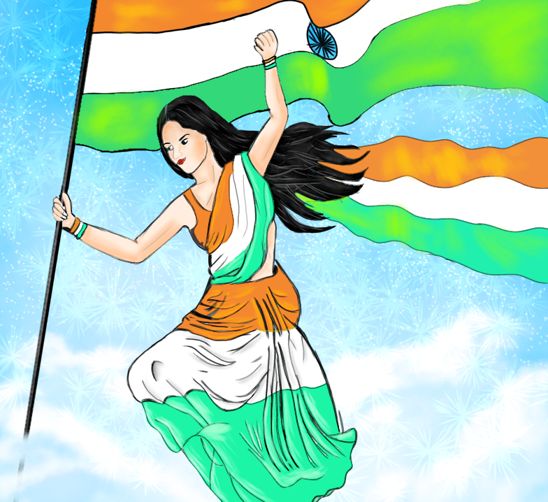 Teranga,India's national flag - ibisPaint
