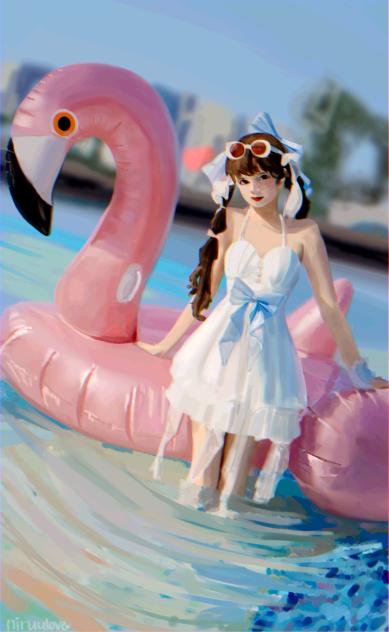 le pool [COMPLETED] - ibisPaint